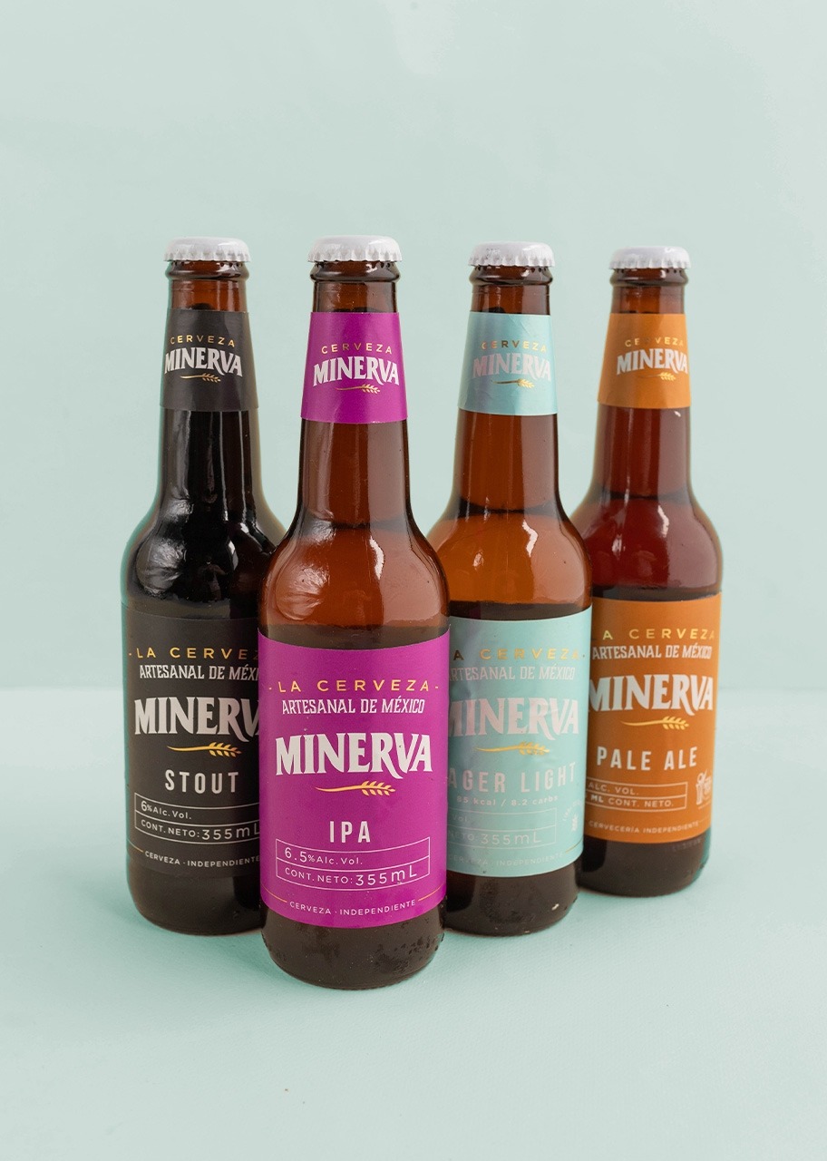 Cerveza Minerva con Mix Salado y Panditas