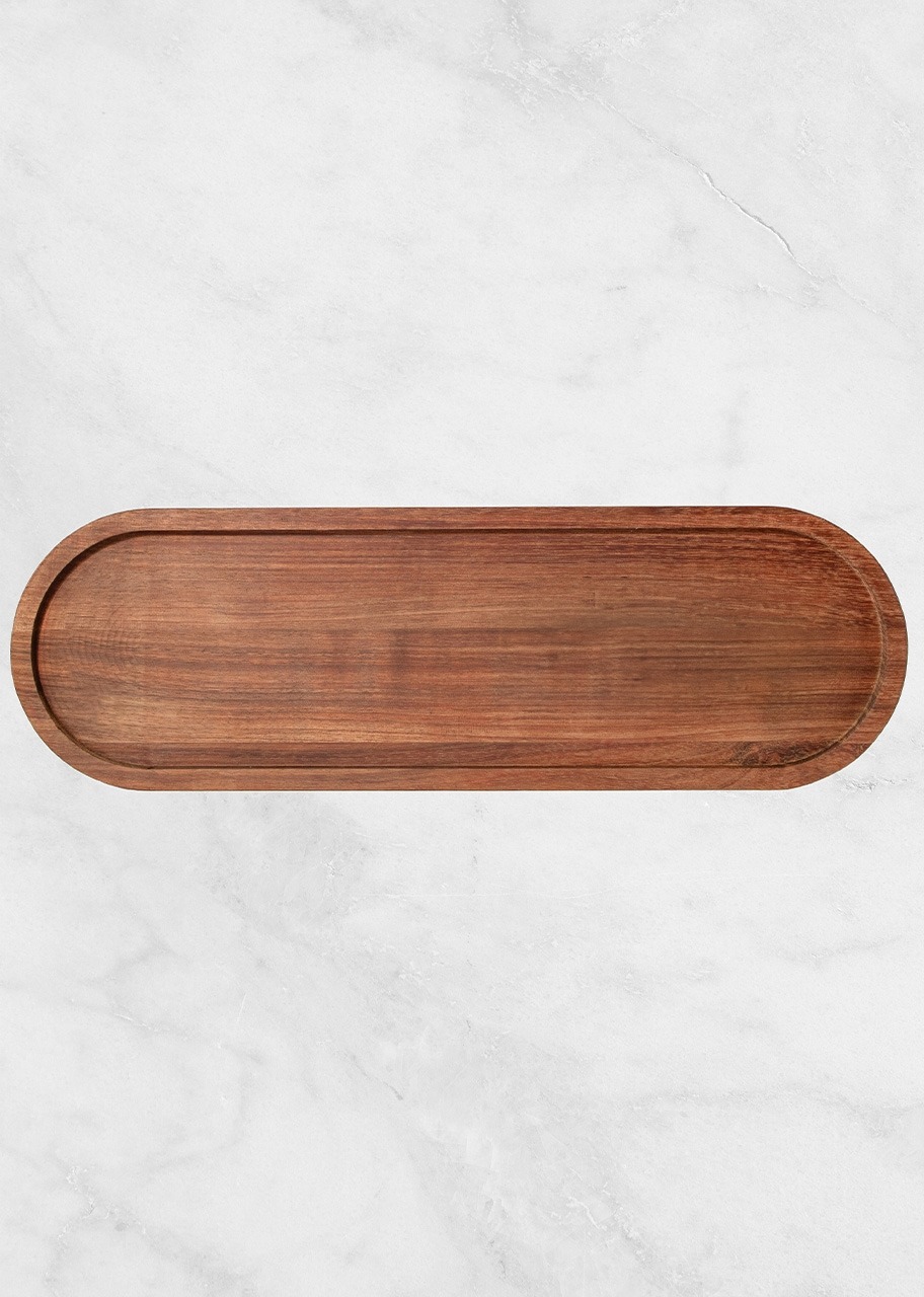 Personaliza Tabla Larga Curva de Madera Tzalam