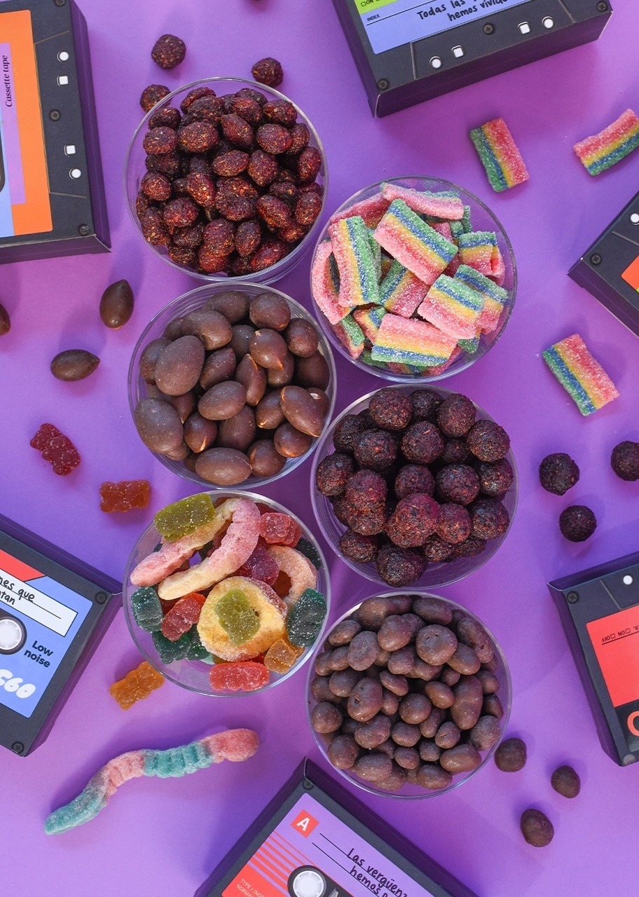 Botanas y Globo San Valentín