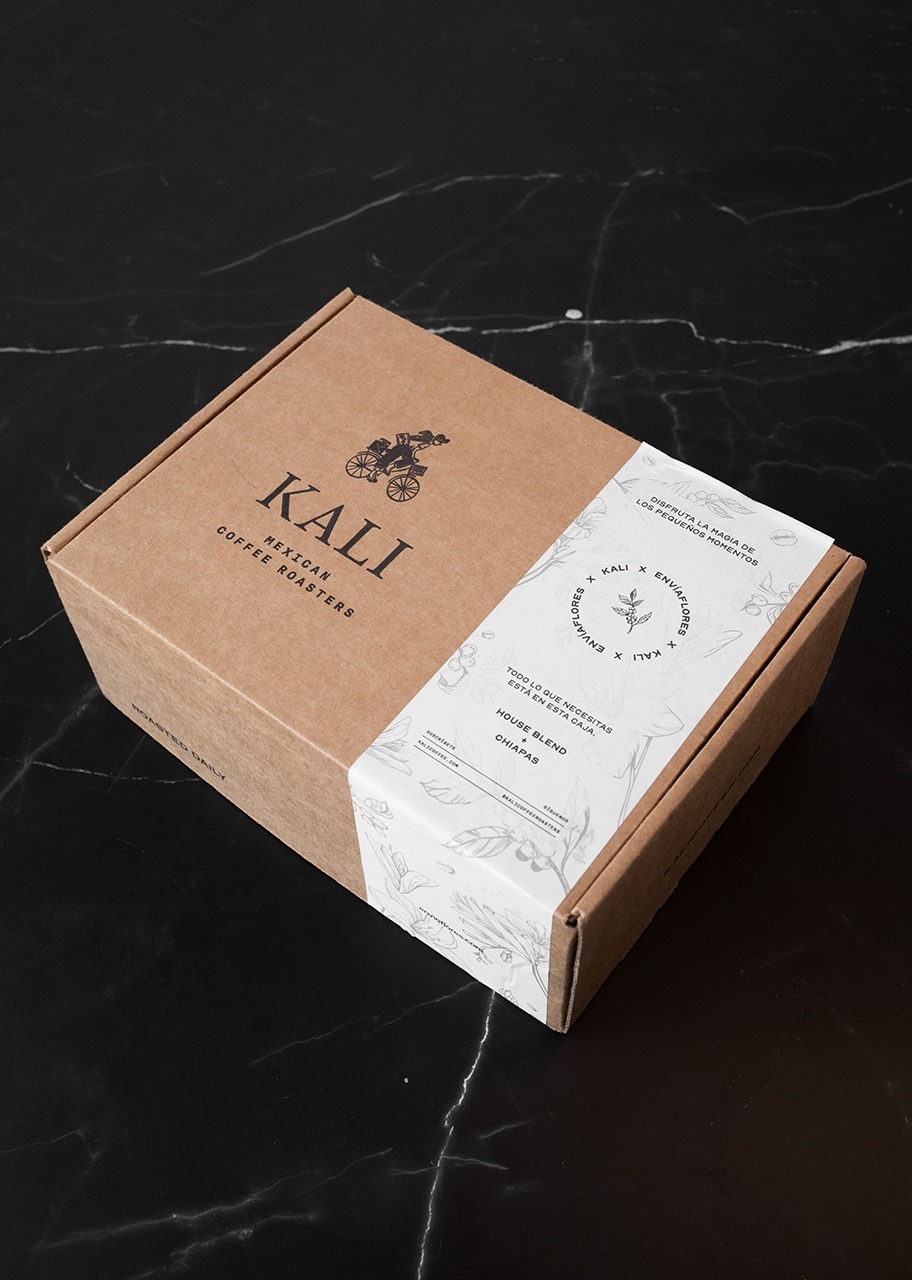Caja café KALI Houseblend + Chiapas