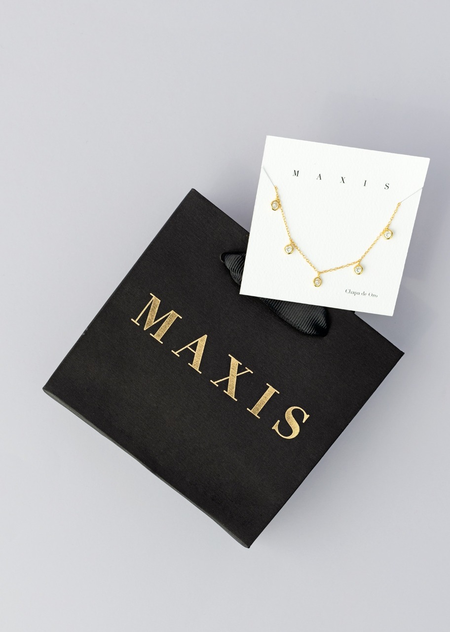 Collar Zirconias Maxis Joyería