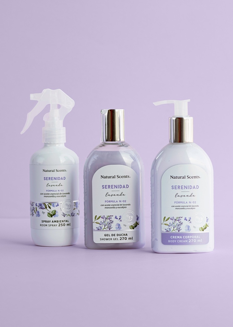 Kit Spa Lavanda Natural Scents
