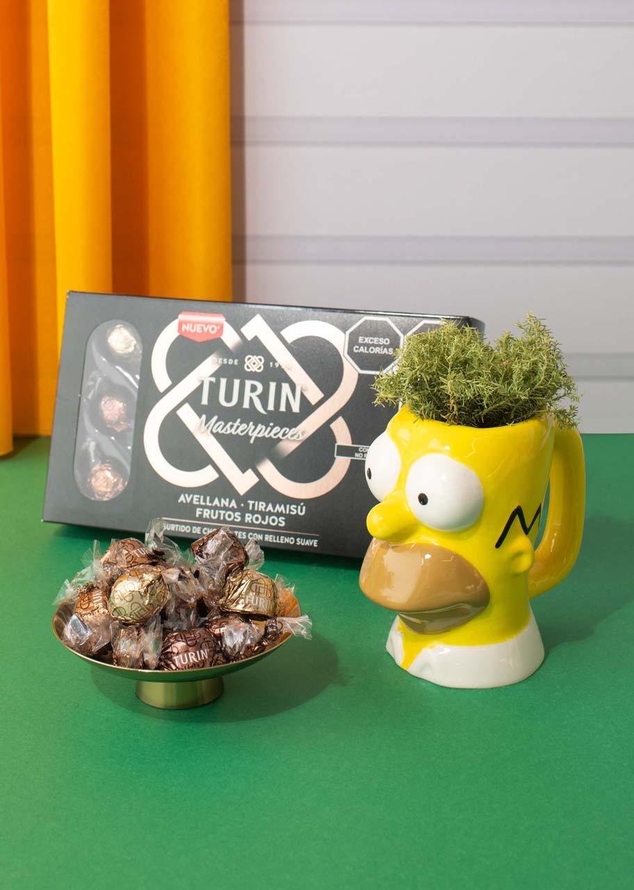 Masterpieces 15pz y Planta Juinipero Taza Homero