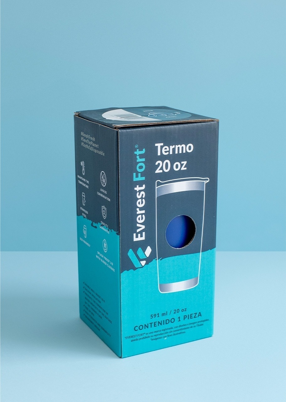 Termo Azul 20oz Everest Fort