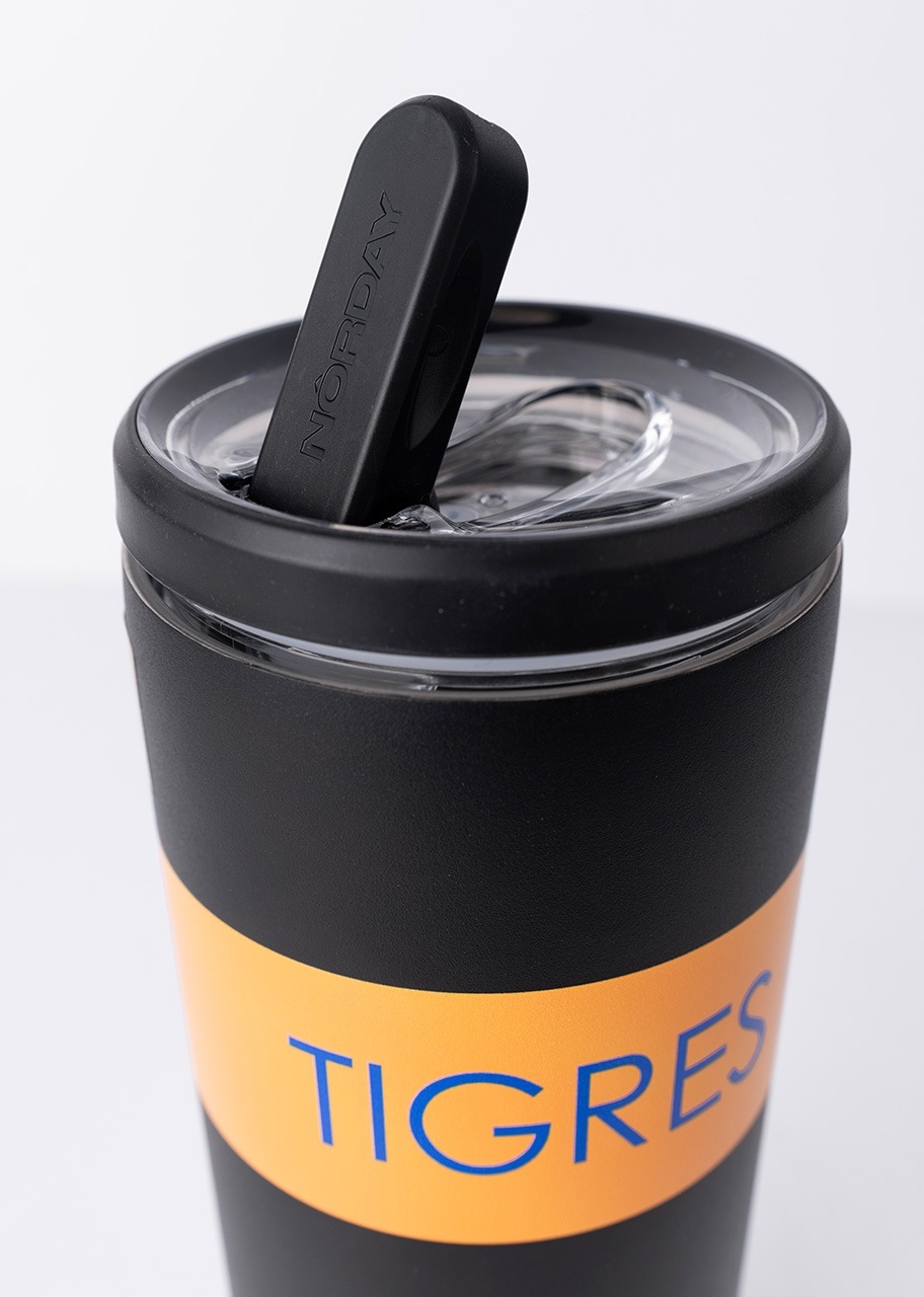 Personaliza termo bloom negro 25oz Tigres Norday