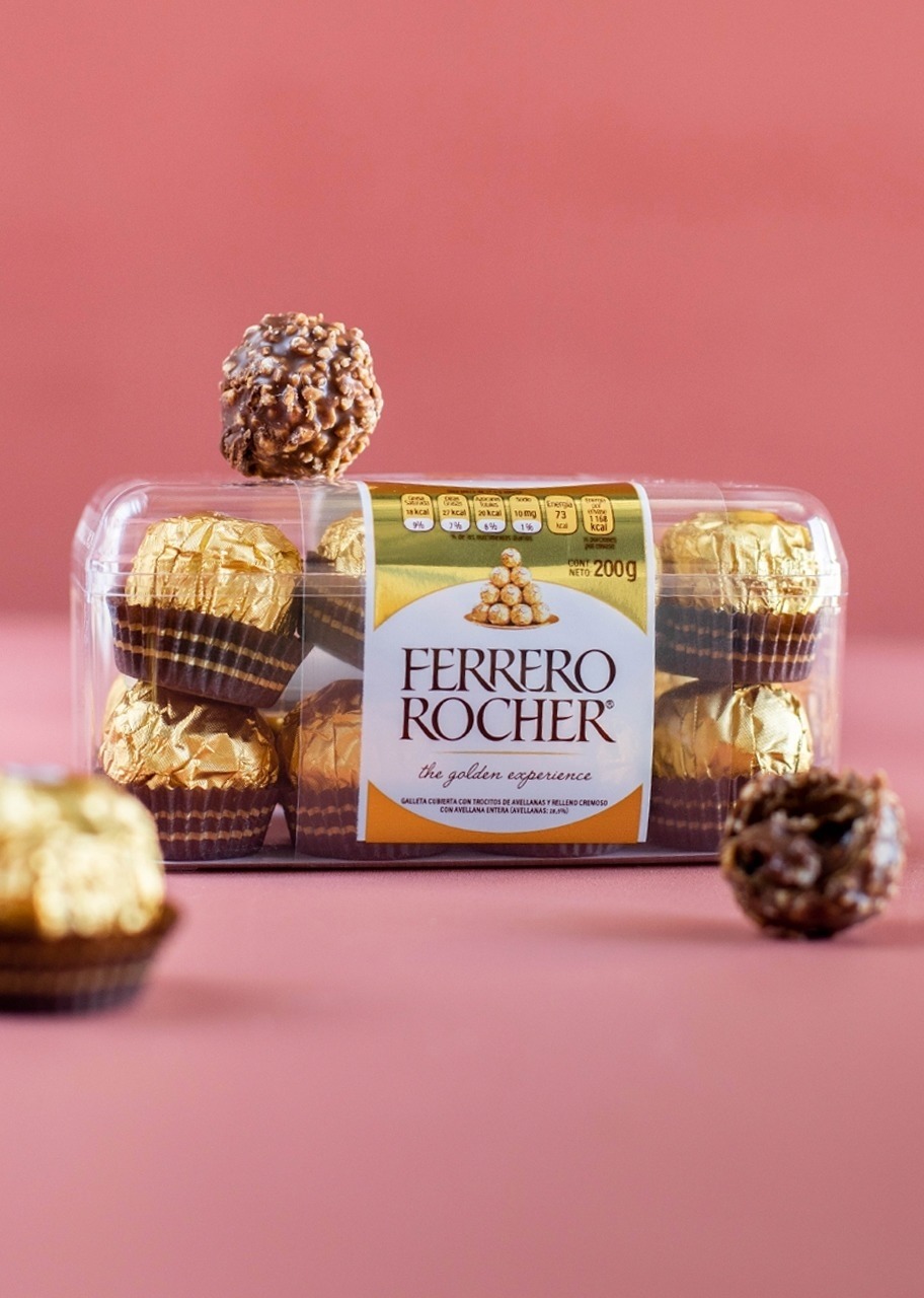 Ramillete de Globos con Chocolates Ferrero