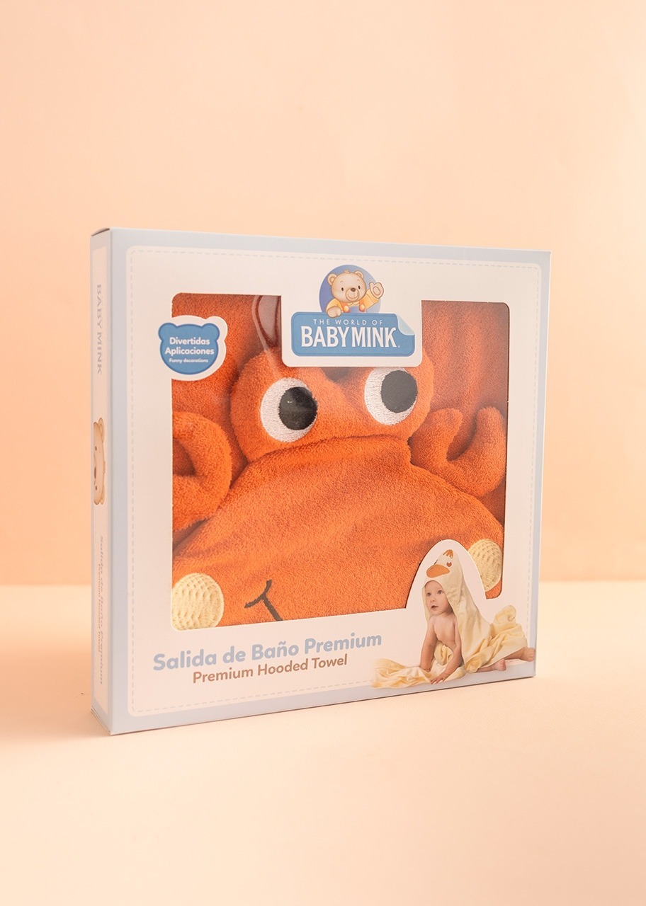 Salida de Baño Cangrejo Baby Mink
