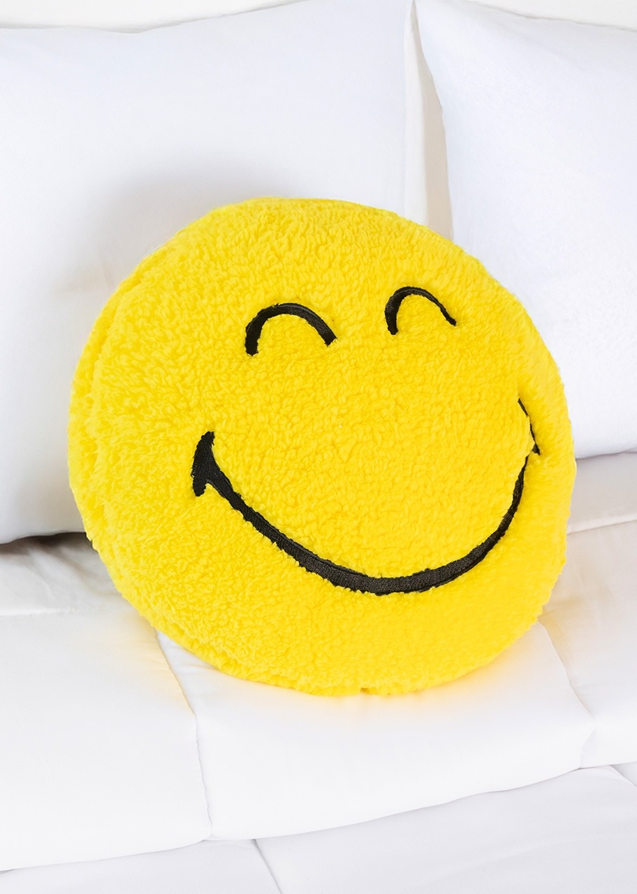 Smiley Peluche con Globo Amarillo