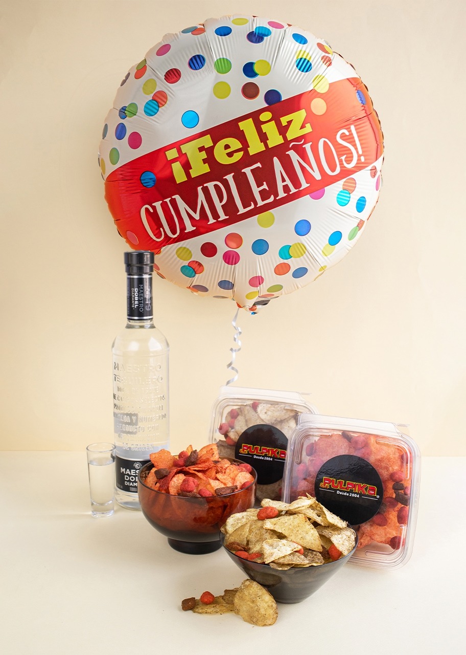 Kit Cumpleañero Tequila y Pulpika