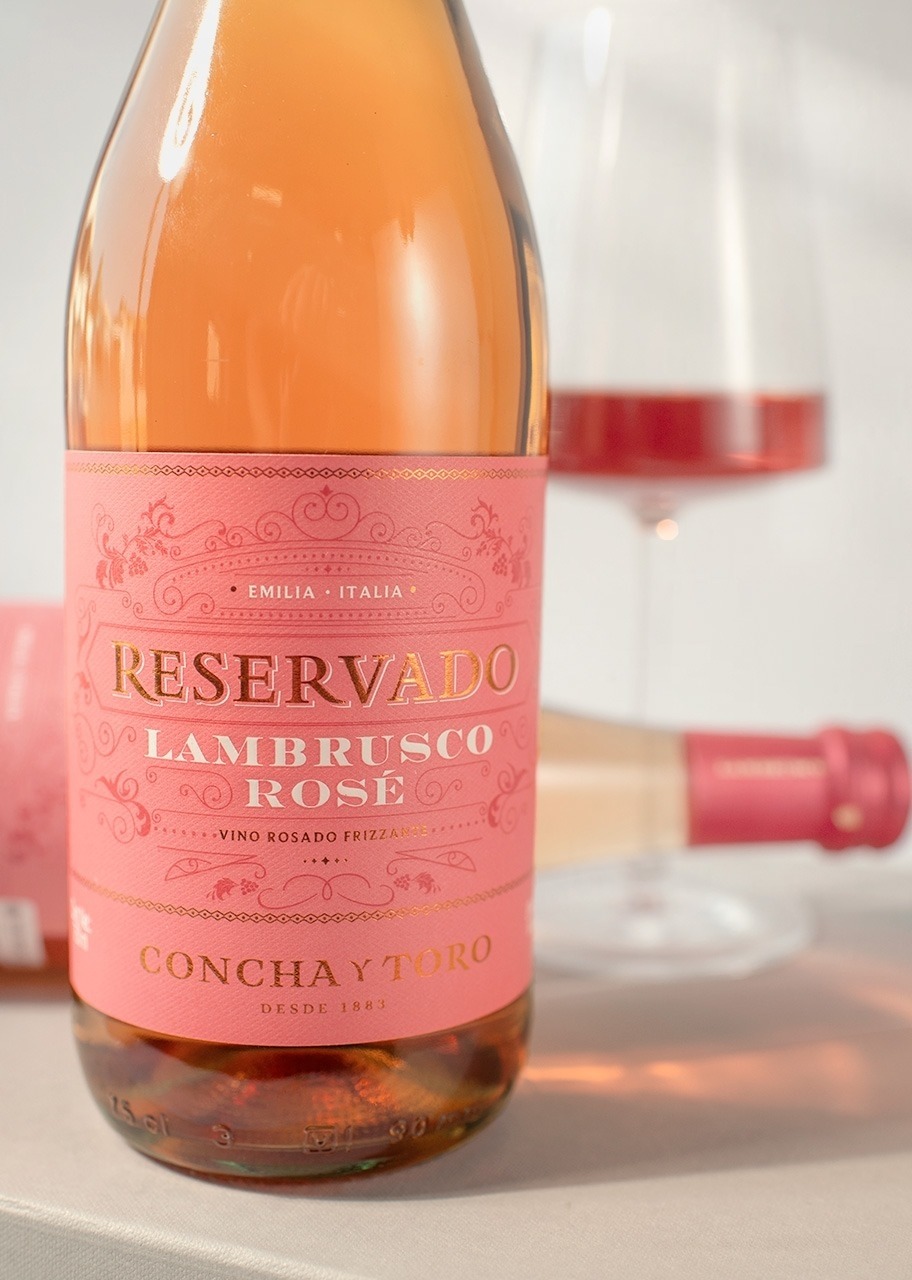 Vino Lambrusco Rosé