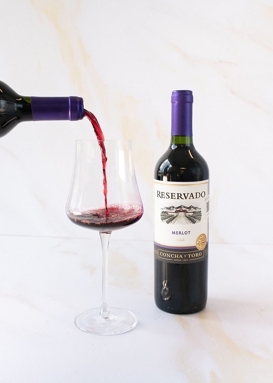 Vino Tinto Reservado Concha y Toro Merlot